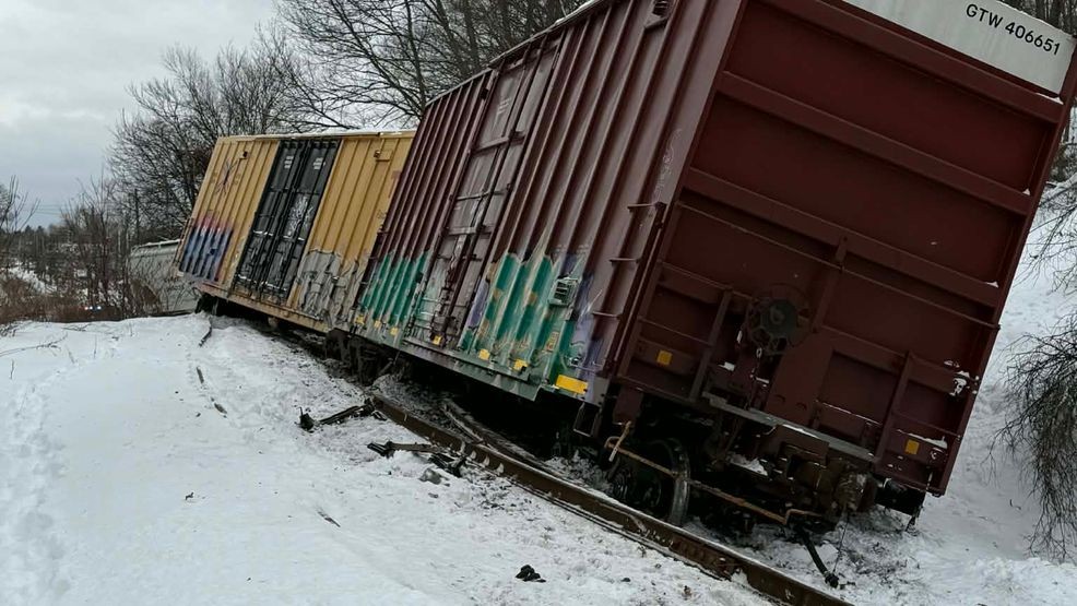 Train derailment reported in Old Forge; no public danger, cars were ...