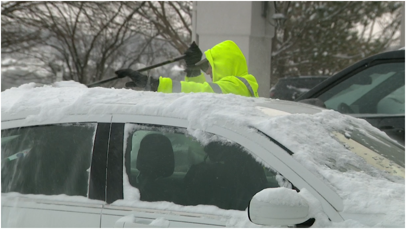 Washington County starts digging out after Sunday's snowstorm