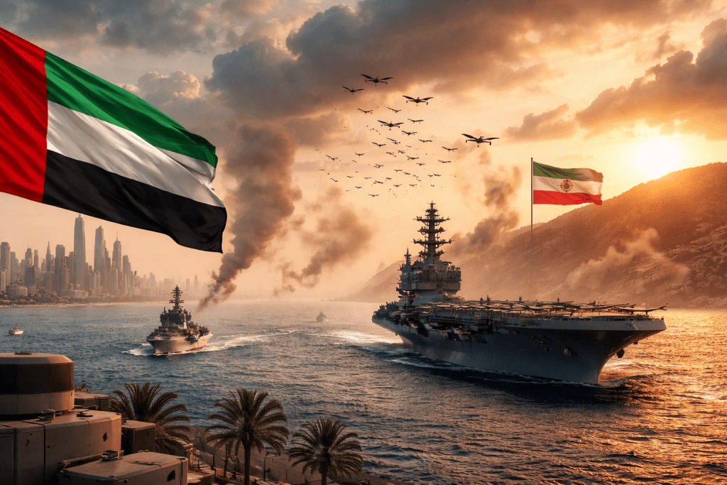 Middle East on edge as UAE draws red line and US warships move closer ...