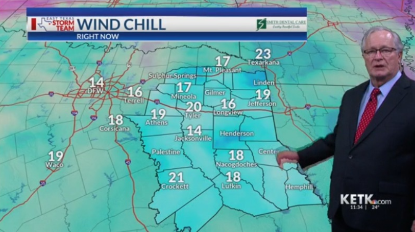 Monday midday forecast: Above freezing Tuesday, the melt begins