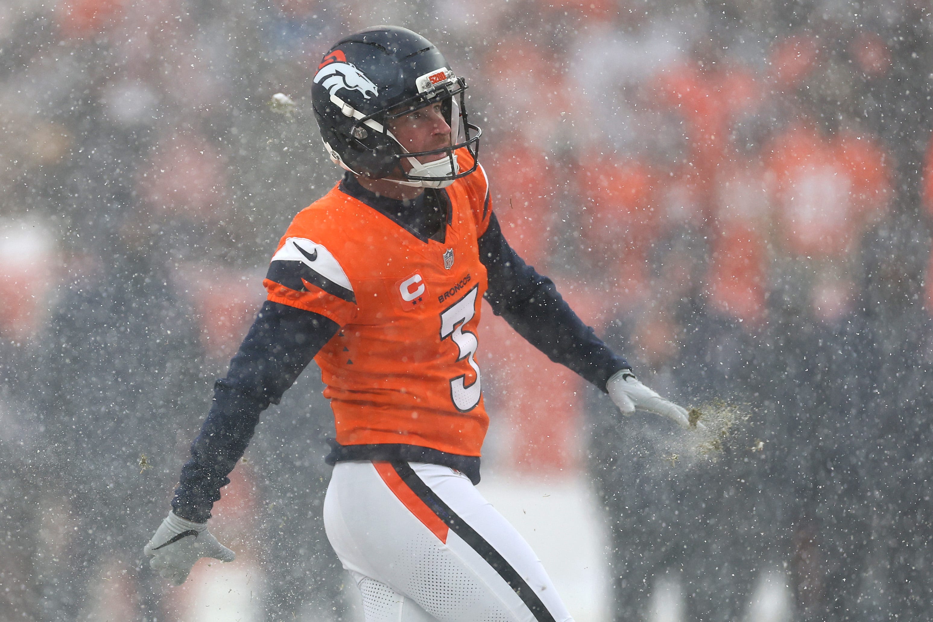 Wil Lutz says Broncos were 'lined up correctly' on blocked field goal