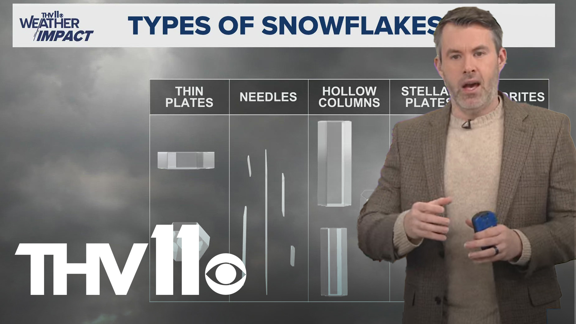 How to tell the difference between types of snowflakes