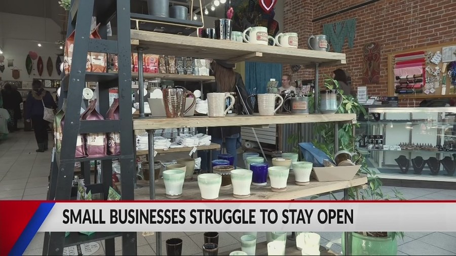 Small businesses struggle to stay open