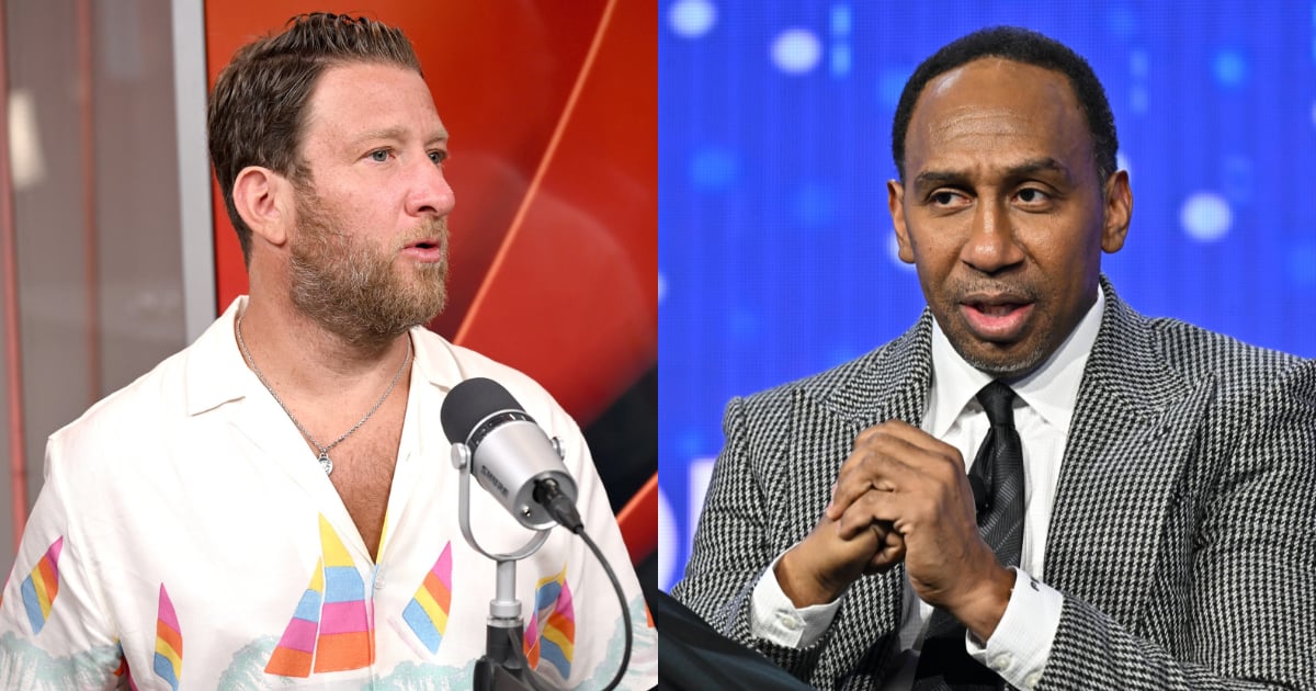 Dave Portnoy mocks Stephen A Smith following ESPN slip-up. The moment ...
