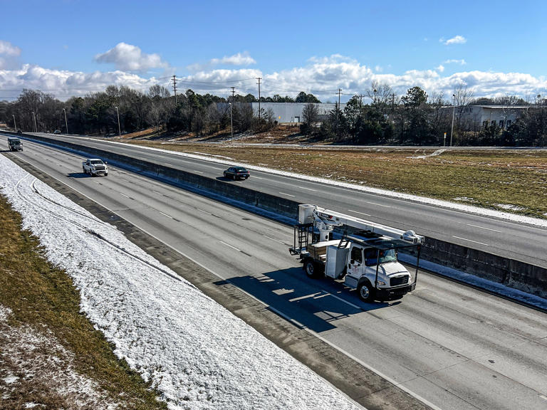 Upstate SC communities monitor road conditions after storm. Latest for ...