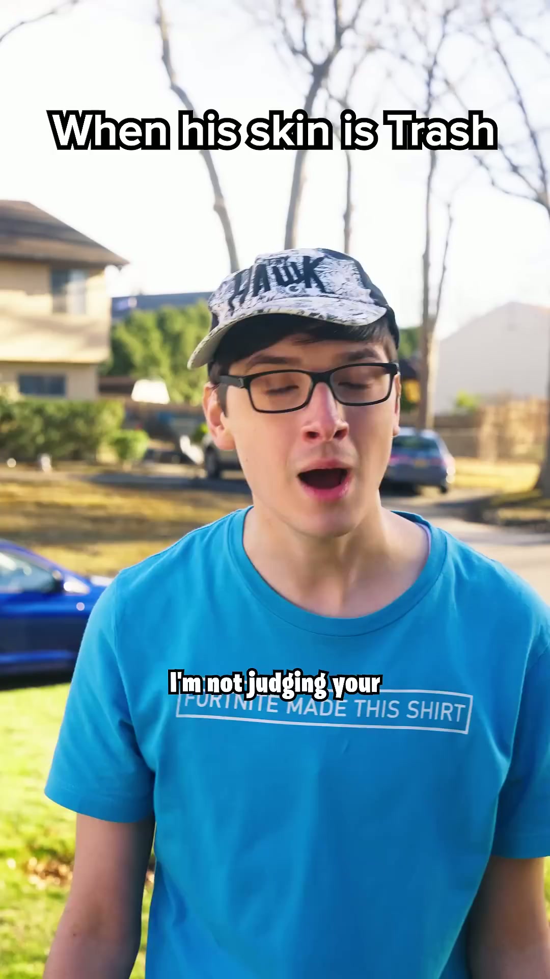 Buying Fortnite skins IRL #funny #skit