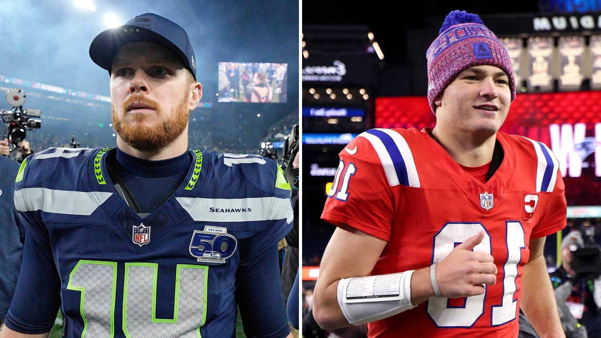 Meet the quarterbacks headed for Super Bowl LX: Patriots' Drake Maye ...