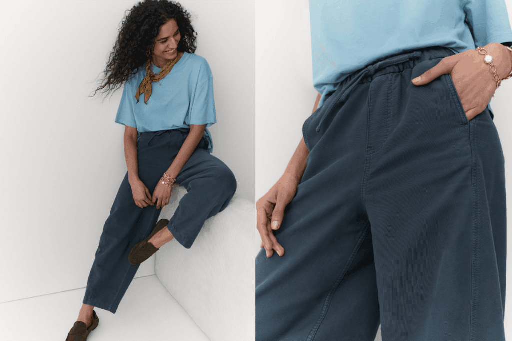 Put away those tight jeans, M&S shoppers say these £46 drawstring ...