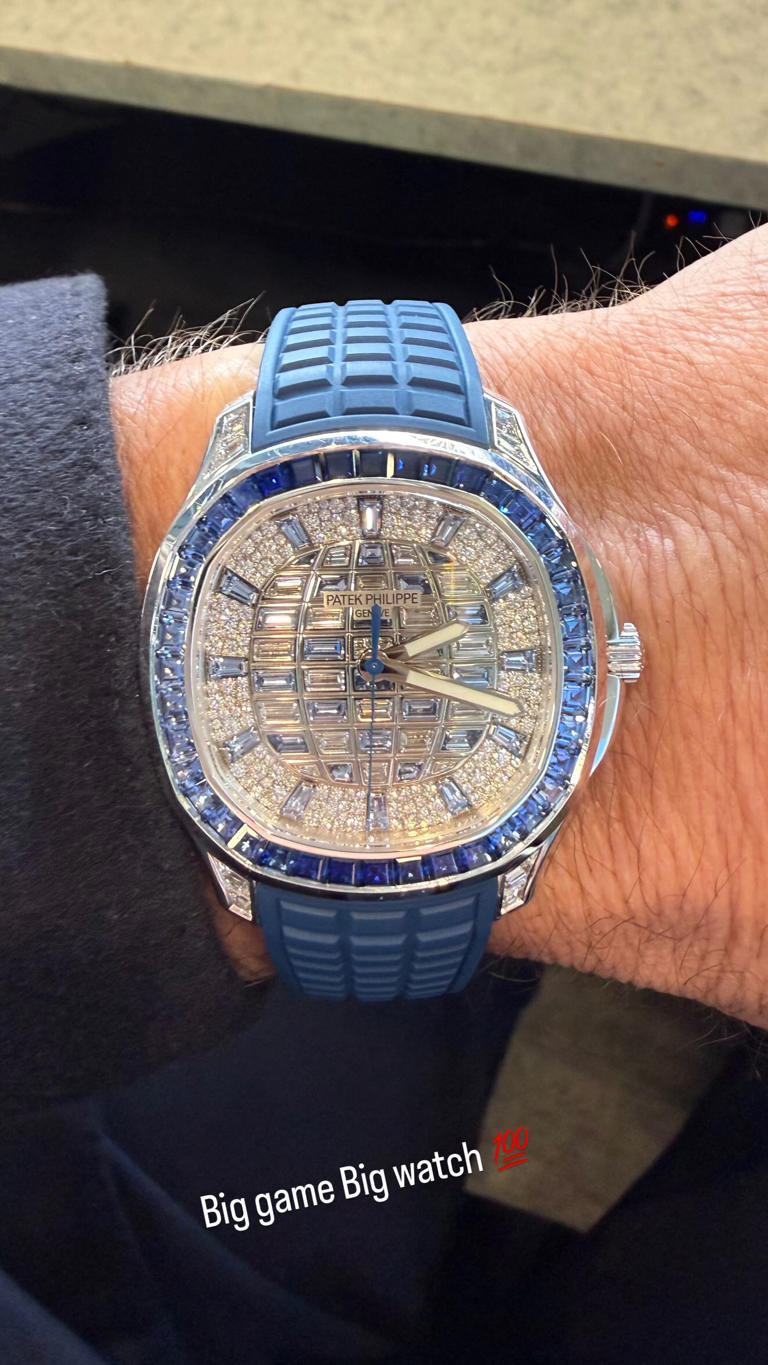 Tom Brady dons diamond watch worth more than a quarter-million dollars ...