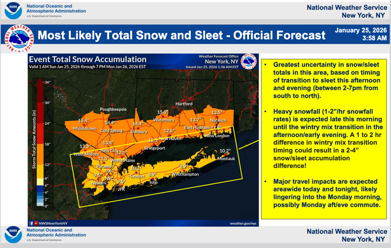 Hoboken in snow: See photos and updated snowfall map