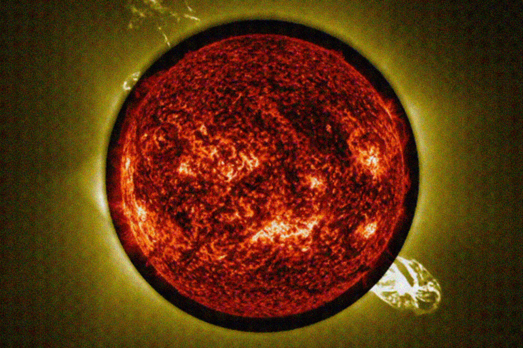 Time-lapse registra explosões gigantescas na atmosfera do Sol; veja vídeo