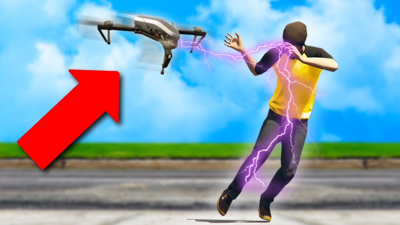 Shocking people with the new drone! | GTA 5 thug life #182