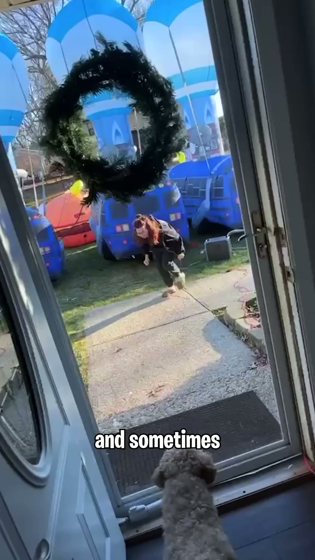 Annoying my mom with Fortnite inflatables is complex