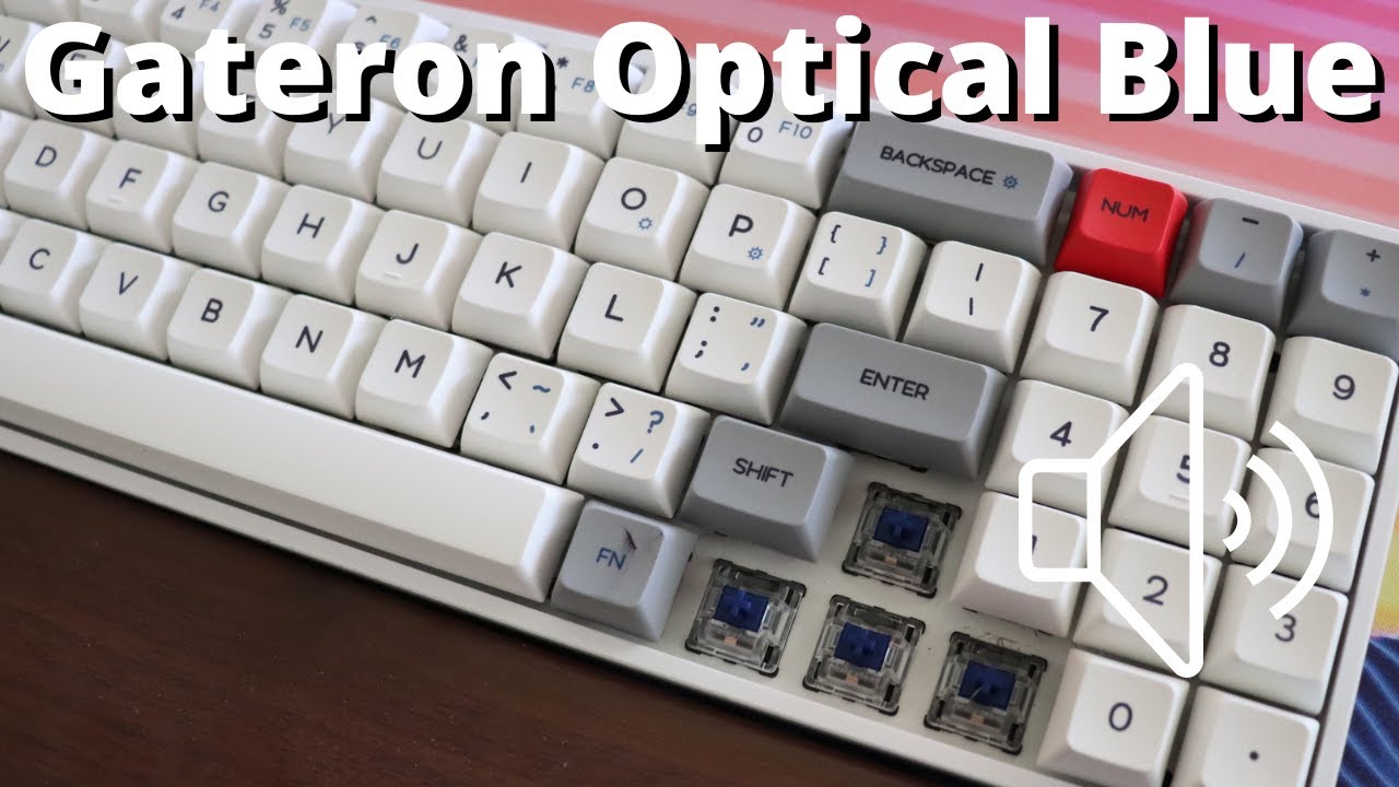 Best budget gaming keyboard under $50: ASMR clicks with Gateron optical ...