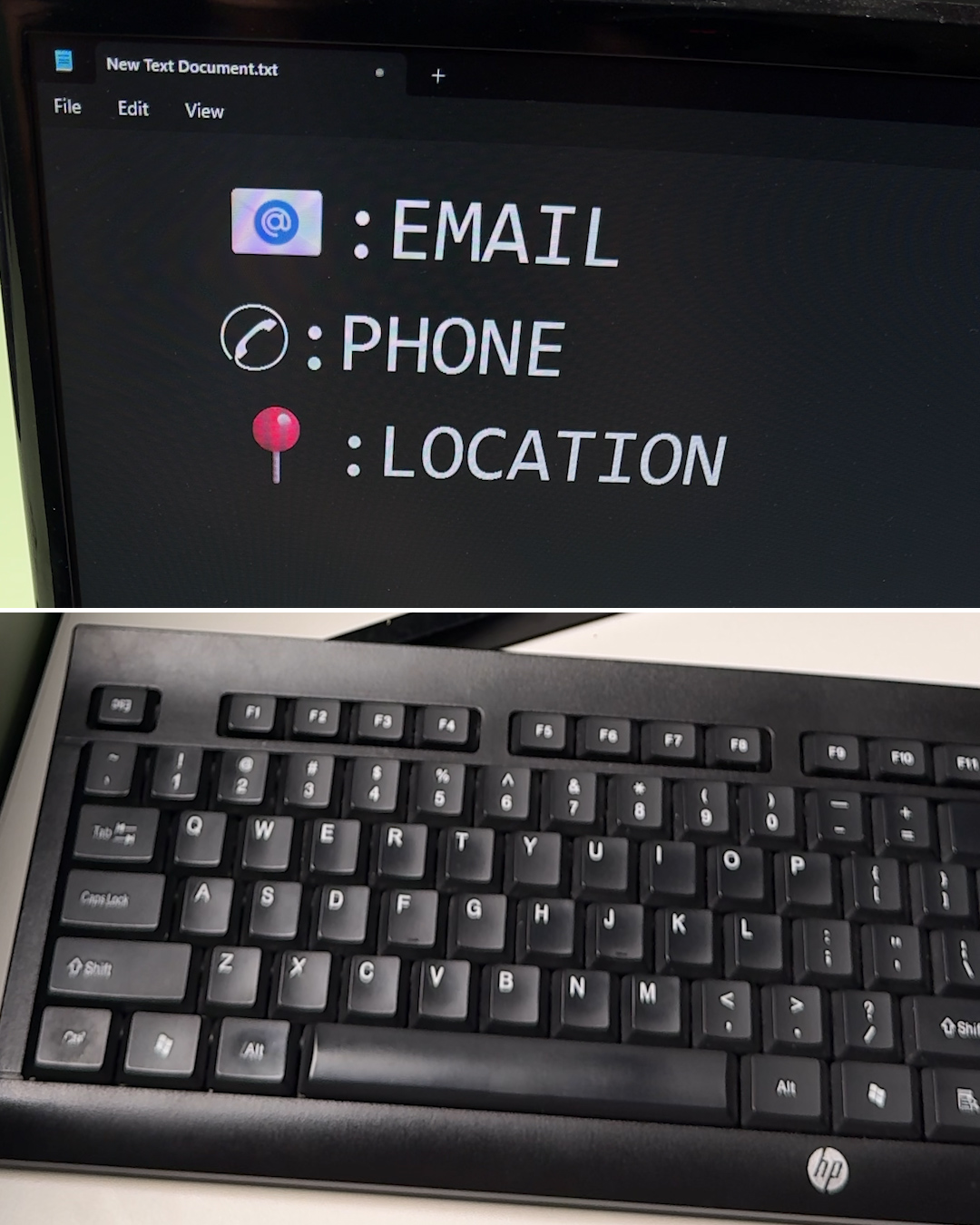 Get the right symbols with these shortcuts 📧📞