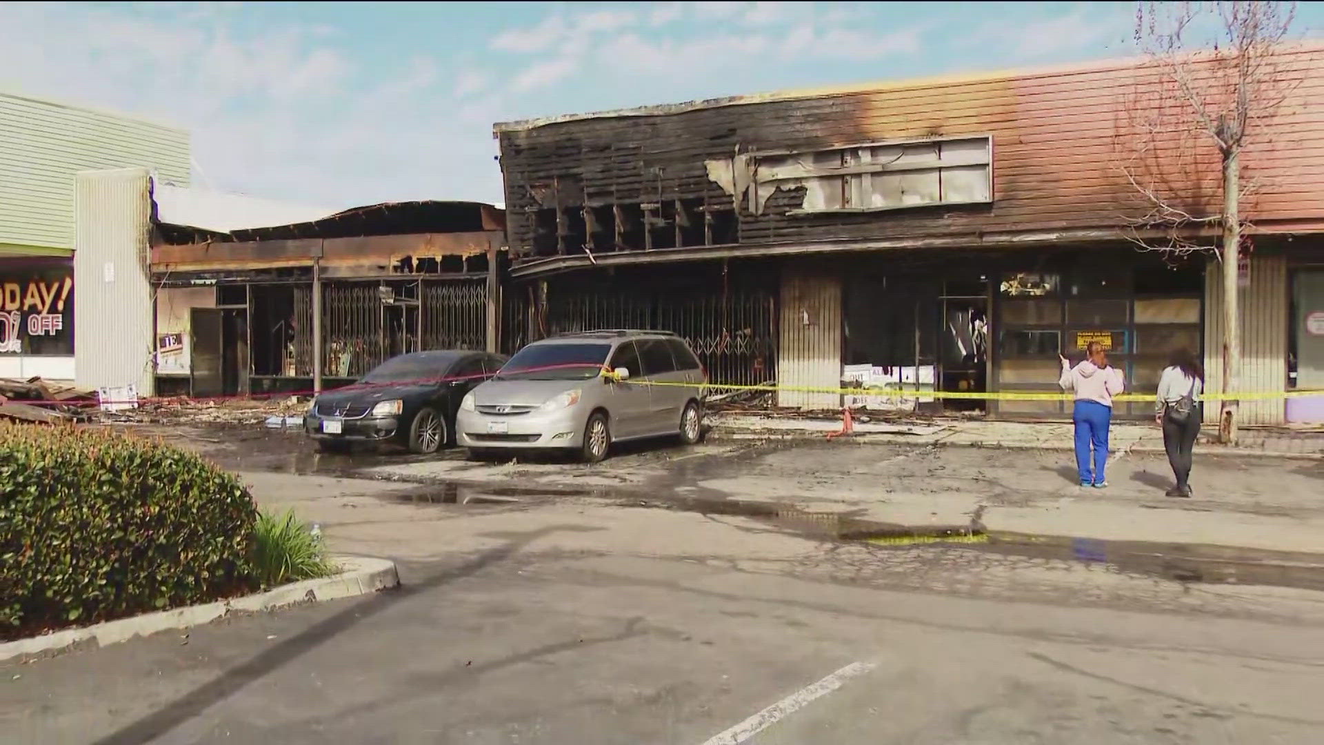 Fire destroys two Spring Valley businesses, damages two others