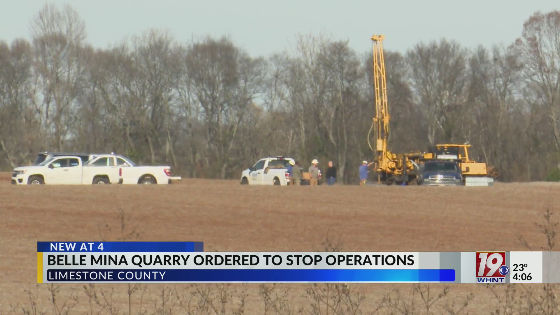 Belle Mina Quarry ordered to stop operations until certain conditions ...