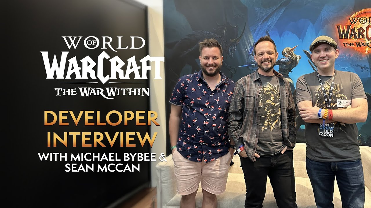BlizzCon WoW developer interview with Michael Bybee & Sean McCann - The ...