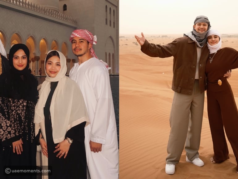 Julie Anne San Jose shares UAE getaway with Rayver Cruz and family