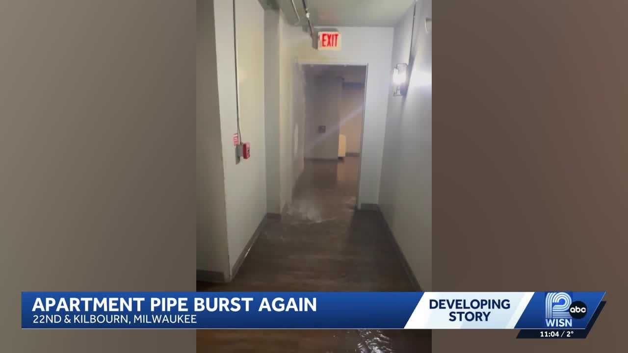 Milwaukee apartment residents fed up with repeated flooding issues