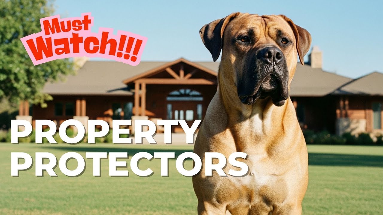 Best dog breeds for property guardianship