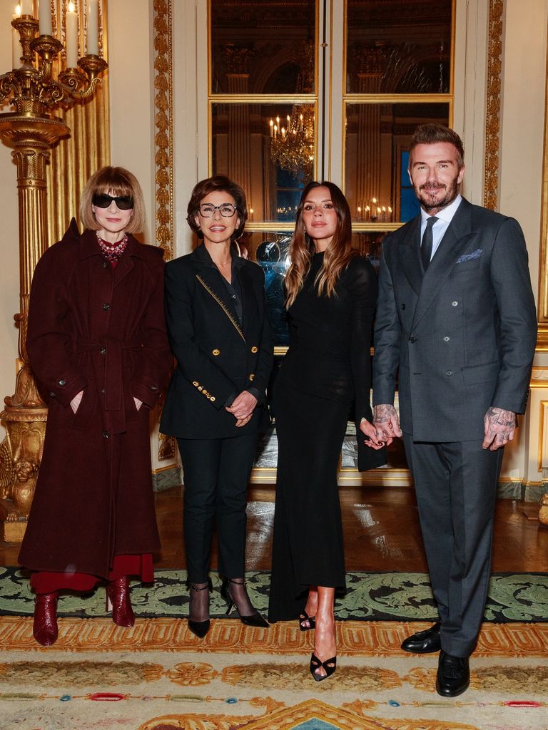 Victoria, David Beckham y sus hijos se muestran unidos en París tras el ...