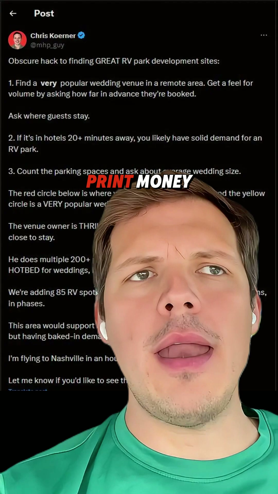 A great hack that will PRINT you money! You're welcome. #weddingvenue # ...