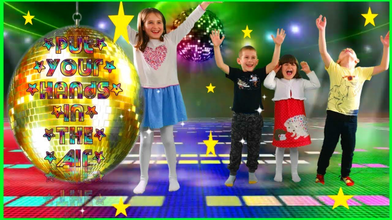 Put your hands in the air song by Robin's Fun Playtime