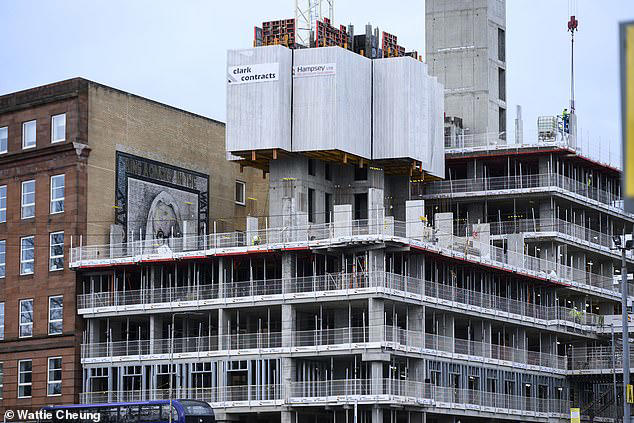 Billy Gone-olly! Well known mural of comedy legend disappears behind ...