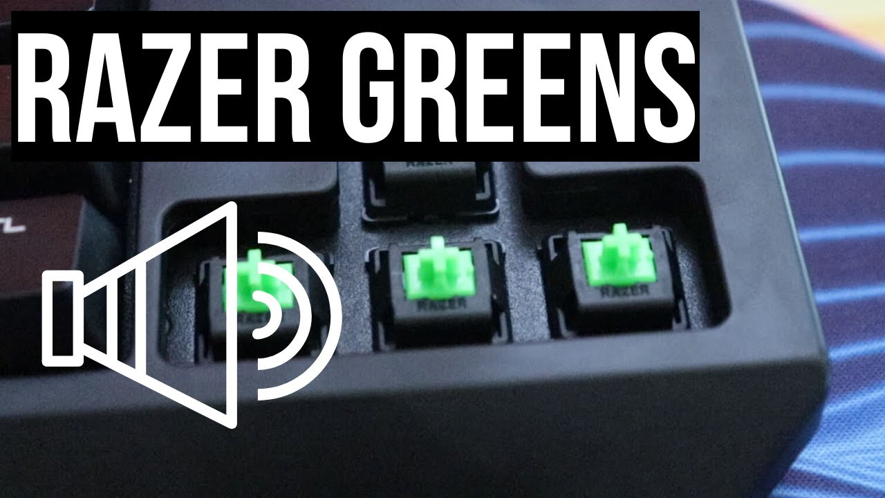 Affordable custom keyboard cables & Razer Blackwidow typing sounds with ...