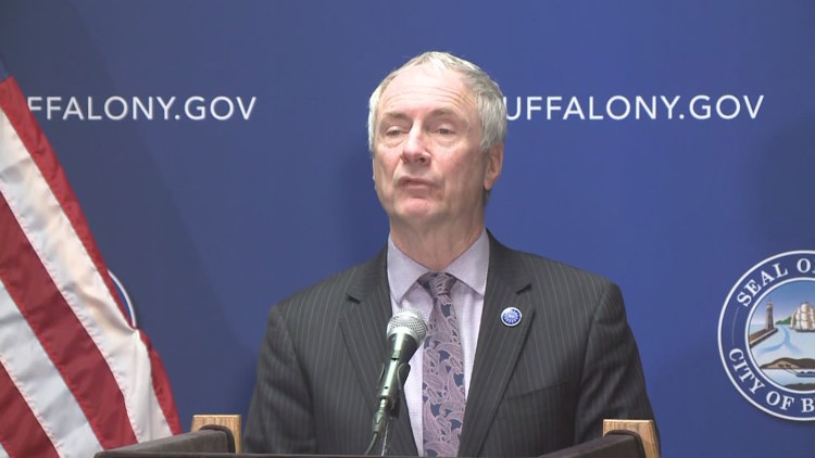 Mayor Ryan talks storm response in the City of Buffalo