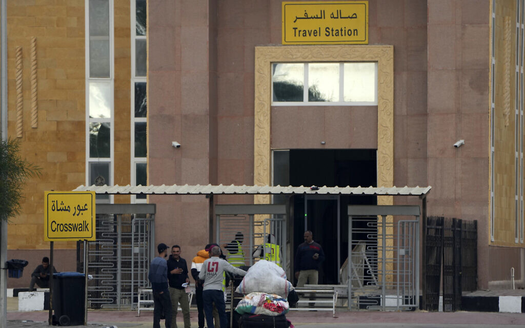 US official: Rafah crossing will reopen 'with security coordination ...