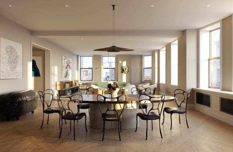 Inside the first home to list for sale at NYC’s famed Flatiron Building