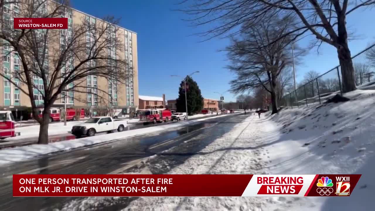 One person injured in fire at Sunrise Towers in Winston-Salem ...