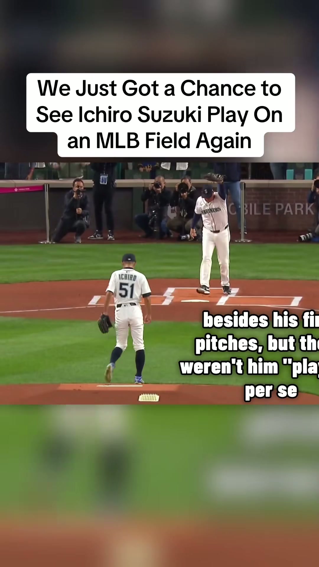 I think he could still be a decent outfielder lol #mariners #mlb #bas