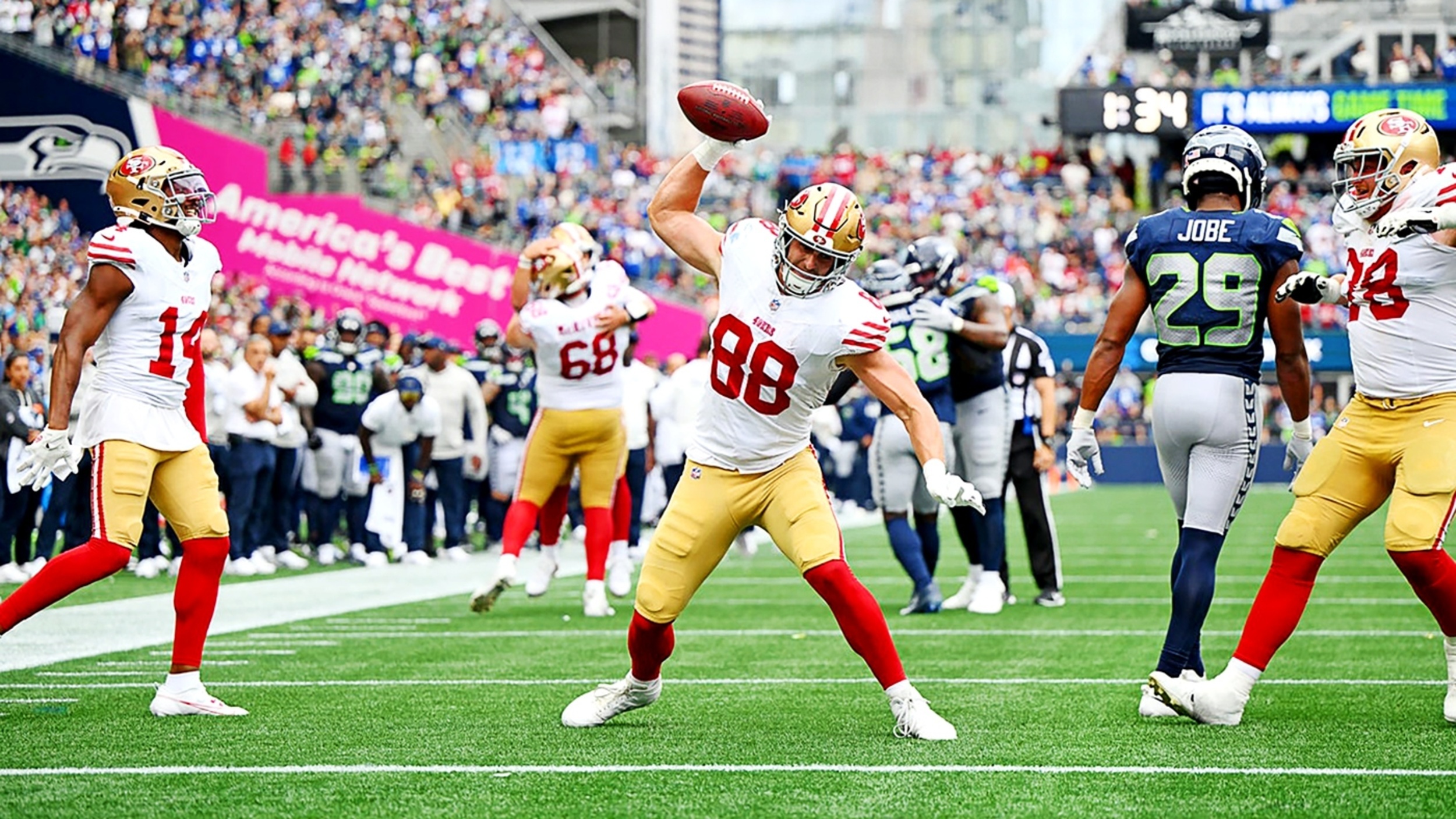 NFL.com names 49ers tight end a 'no-brainer' offseason re-signing