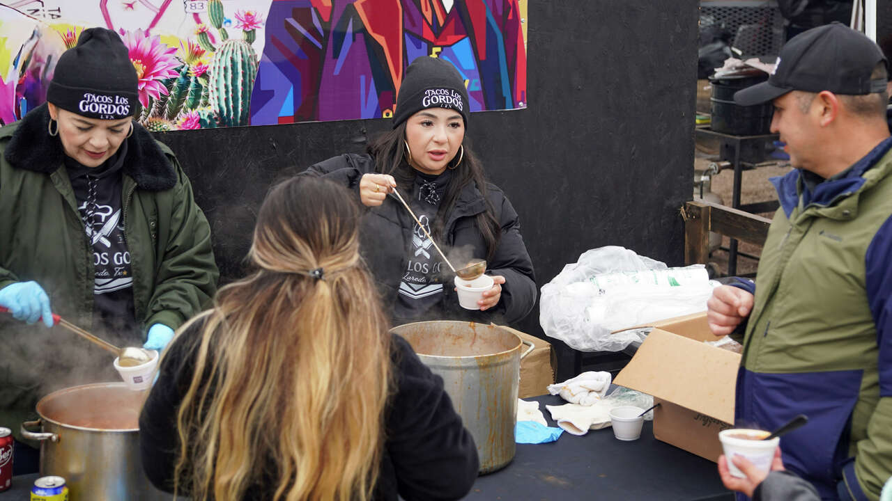 Photos: Cold day sets scene for hot competition at Laredo’s 30th Menudo ...