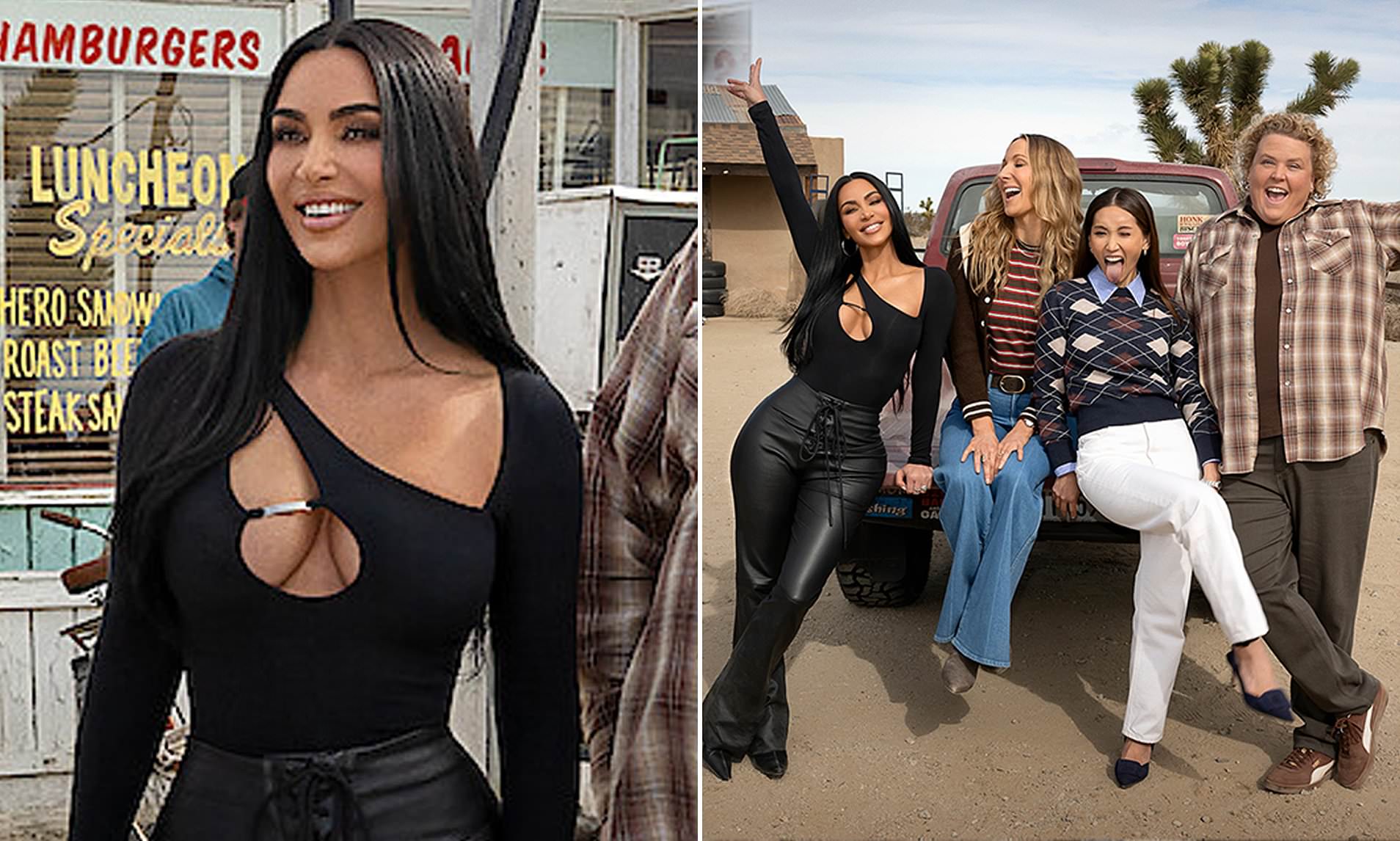 Kim Kardashian outshines her famous co-stars yet again as she headlines ...