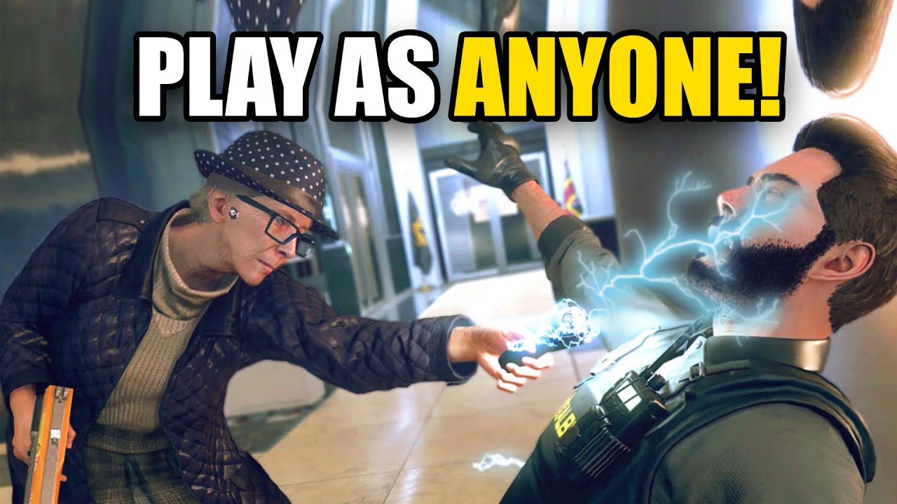 You can play as literally anyone! | Watch Dogs Legion gameplay