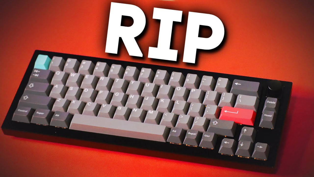 I broke this keyboard in 2 weeks