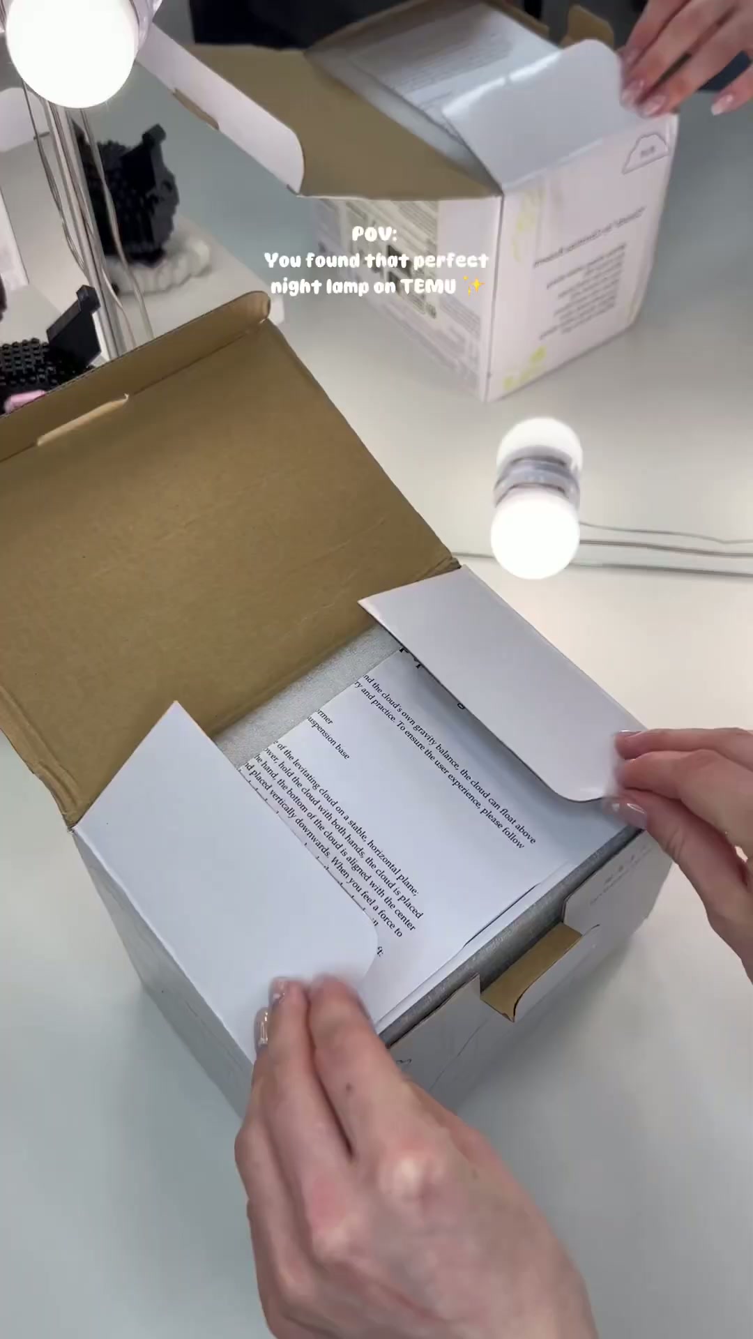 Levitating cloud lamp unboxing — trust me, you'll want this in your ...
