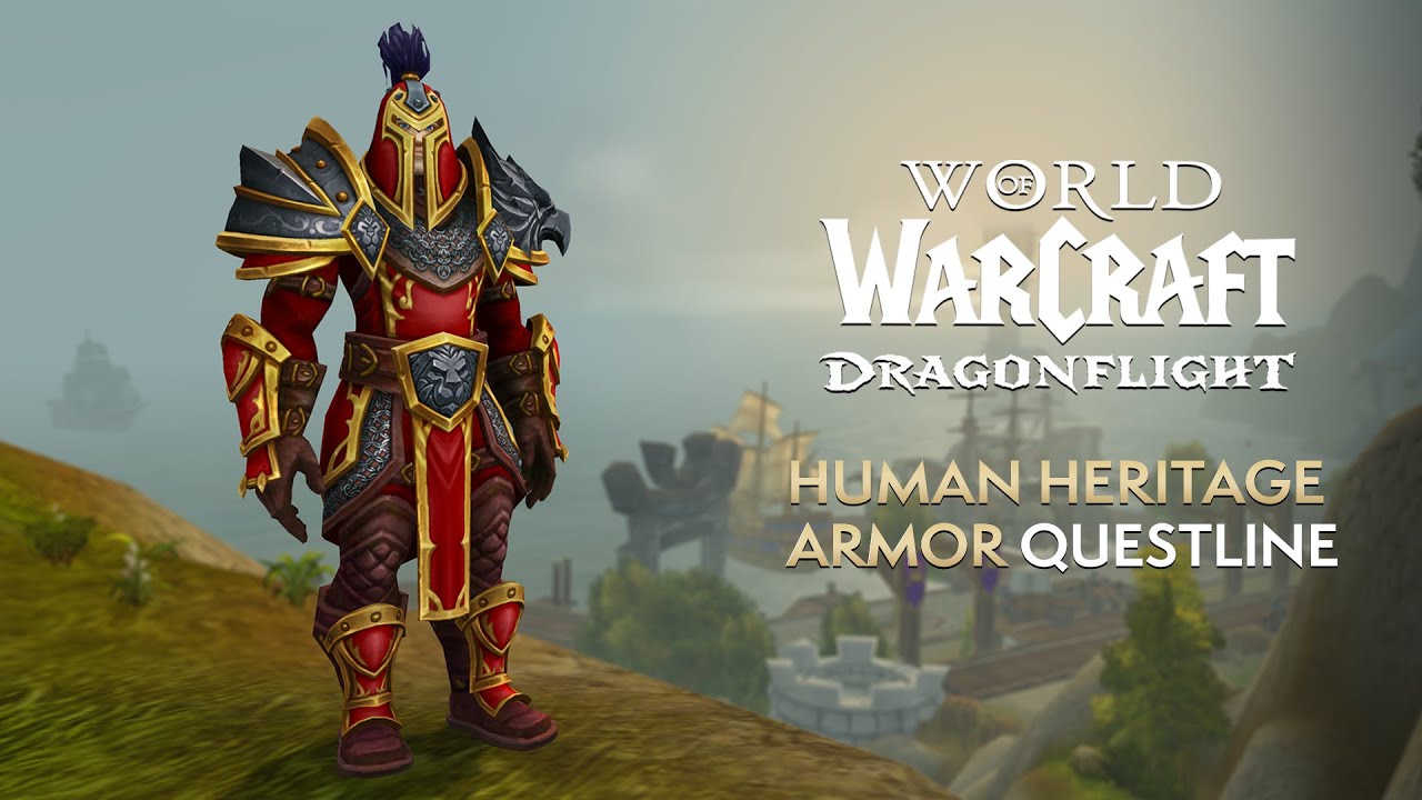 Human heritage armor questline & armor set preview | Dragonflight