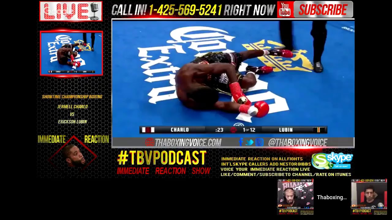 Immediate reaction: Jermell Charlo vs. Erickson Lubin, Lubin gets ...