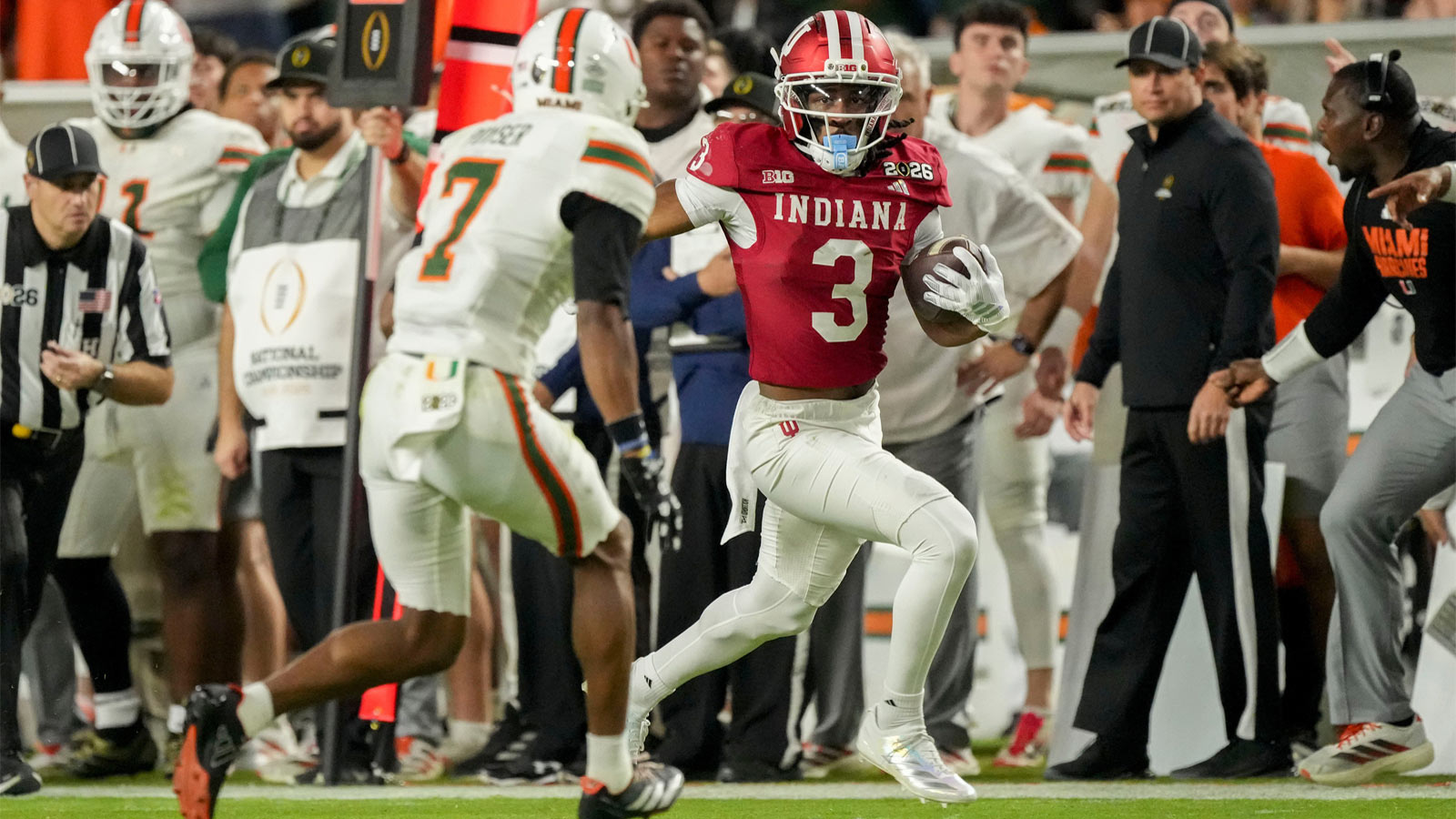 Leading Indiana football receiver Omar Cooper Jr. declaring for 2026 ...