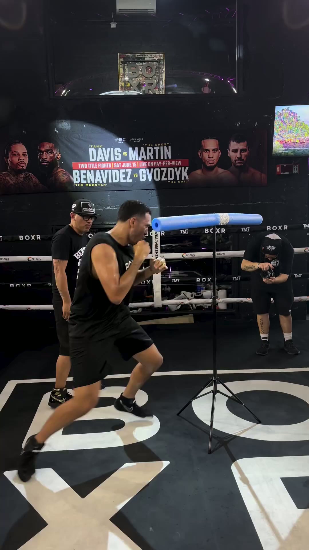 David Benavidez Working On His Craft Working On Head Movement👀