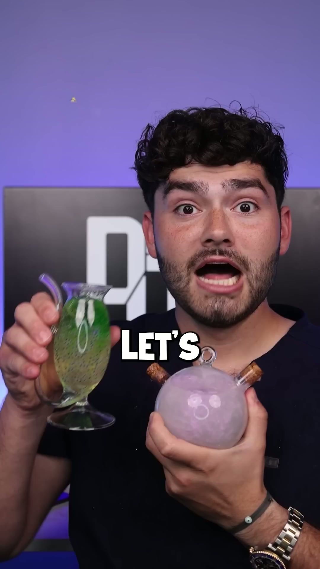 ASMR color drinks vs teeth?