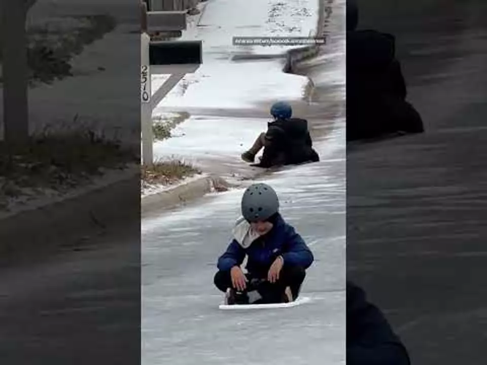 Austin readers show a rare, ice-covered Central Texas during the winter ...