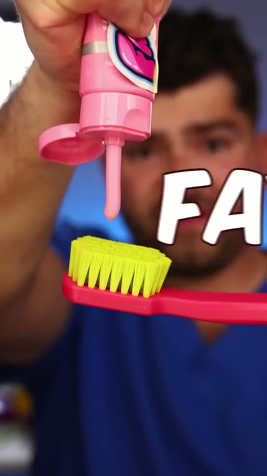 How to use FAT GLOB plaque disclosing tablets vs teeth?