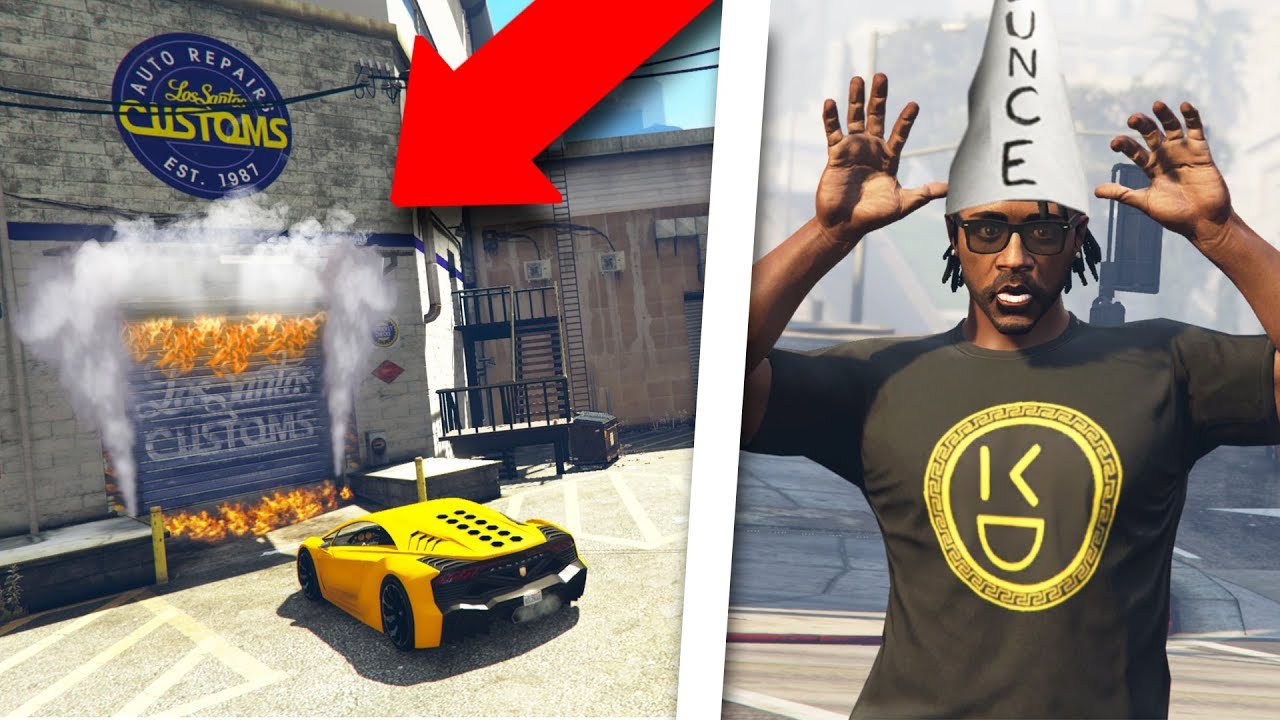 I got banned from the mod shop for doing this! | GTA 5 thug life #217