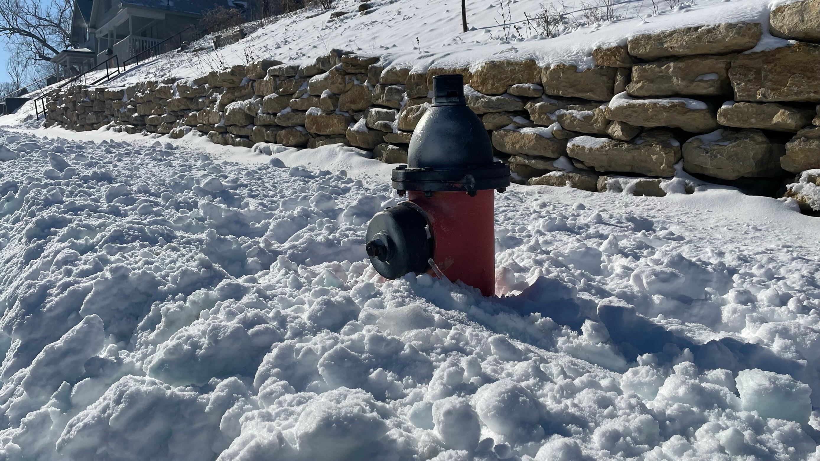 If it’s safe, firefighters ask you to clear snow around hydrants
